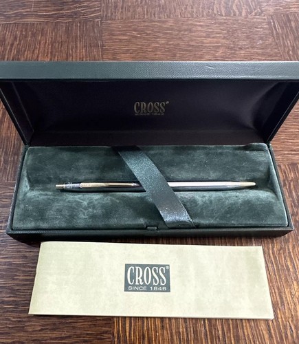 Cross Pen Blue Ink Biro Boxed Writing Collectables | eBay Australia