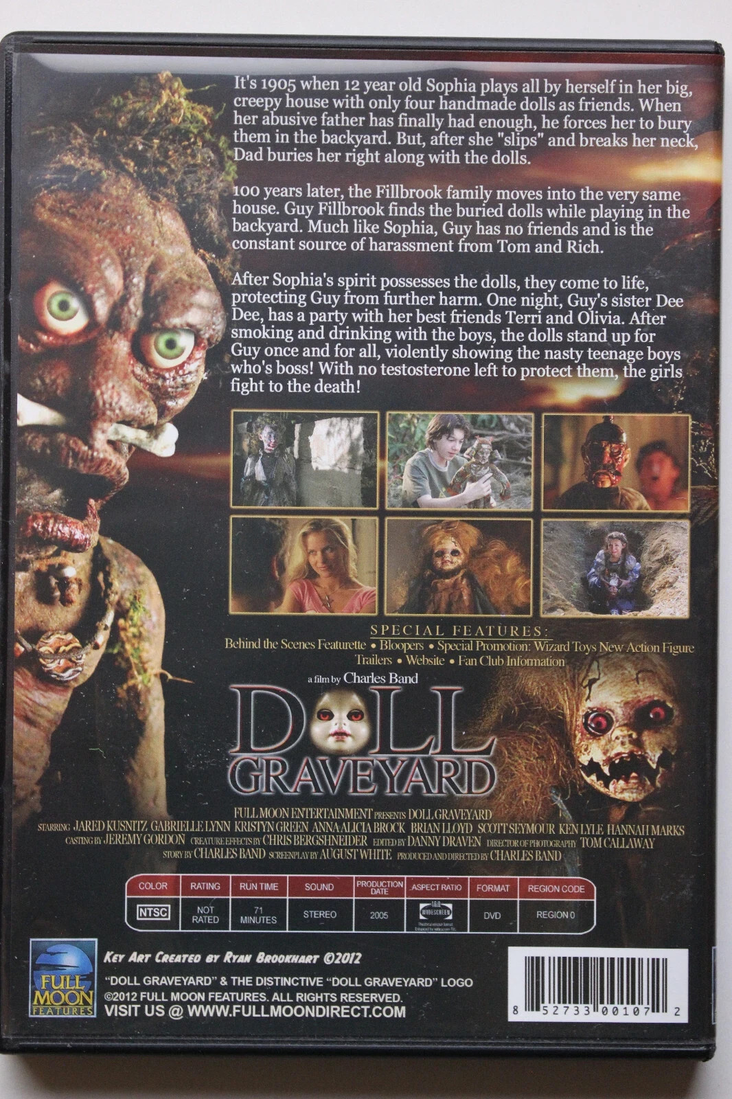 DOLL GRAVEYARD - USED REGION 0 DVD | eBay Australia