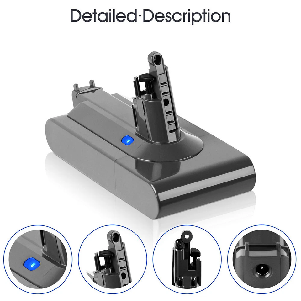 For Dyson V11 25.2V 6.0 Ah Lithium-ion Battery Animal Torque Vacuum ...