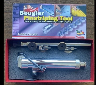 New Beugler Pinstriping Tool Kit #471 Plus 2 Extra Plunger Seals Good ...