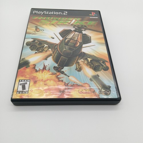 Thunder Strike Operation Phoenix Sony Playstation 2 Complete CIB PS2 ...