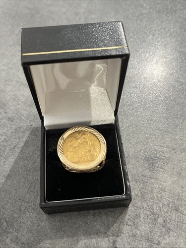 1899 Sovereign Ring. Size U. Full Sovereign | eBay UK