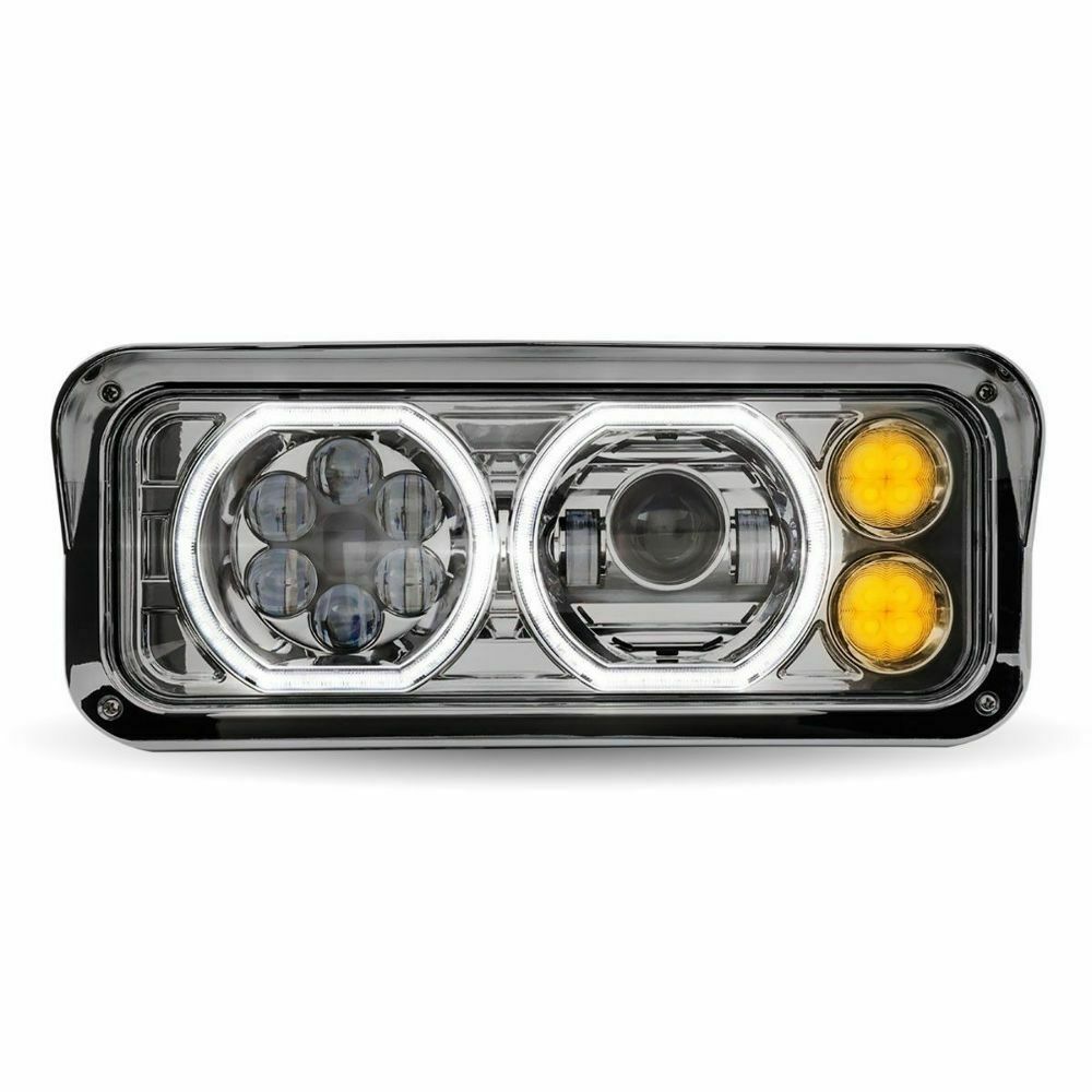 TLED-H101 TRUX LED Passenger Side Headlight Peterbilt 379 Kenworth ...