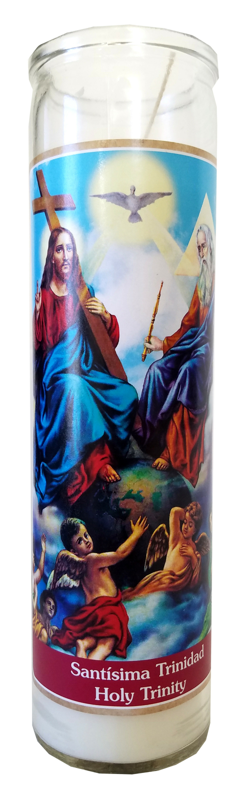 Holy Trinity (Santisima Trinidad) Devotional Candle | eBay