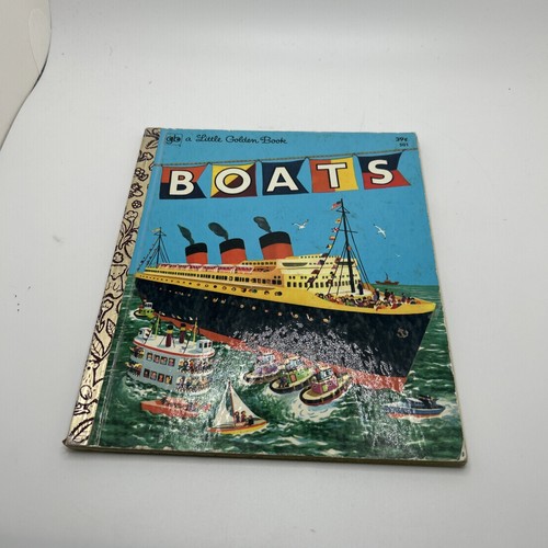 Little Golden Book BOATS | eBay