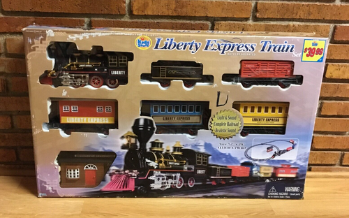 Battery Powered Toy Train Set By Liberty Express Model #9643065 NEW 19. ...