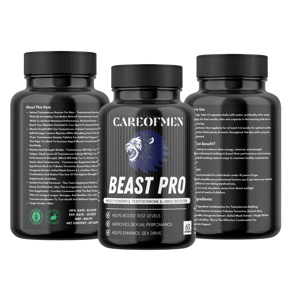 Testosterone Booster Extremely Energy, Stamina, Male 60 Caps | eBay