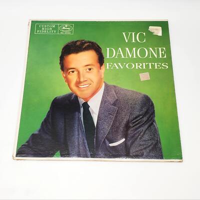 Vic Damone Favorites LP Record Mercury 1957 MG 20193 | eBay