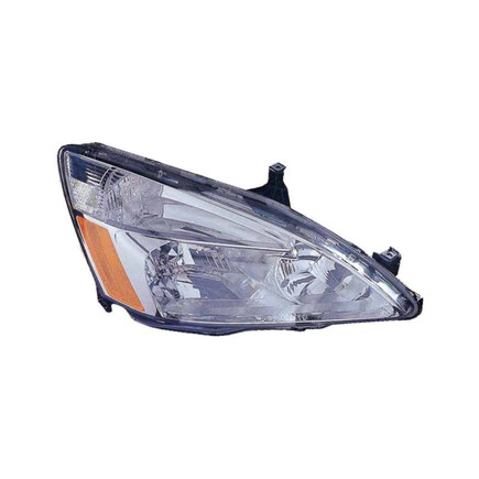 Depo 317-1131R-UC Headlight, Rh, Chrome Housing, Clear Lens, Capa ...