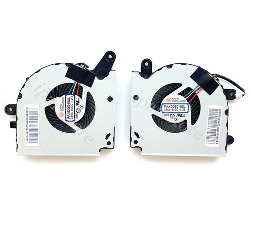 For MSICPU GPU Cooling Fan MS-17F3 GF75 Thin 8RC 8RD 9SC PAAD06015SL ...