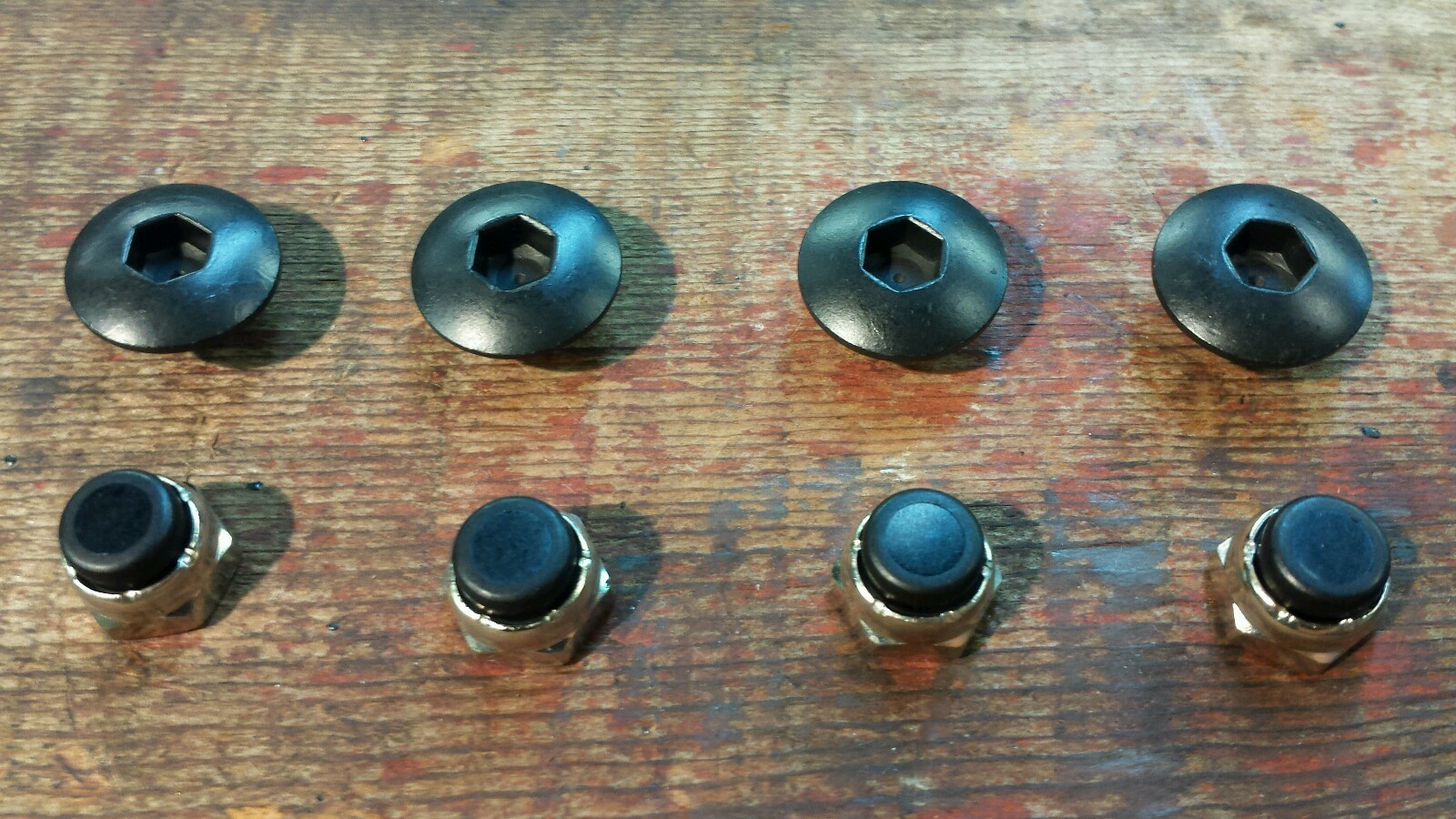 1970-1985 Harley Shovelhead Ironhead Sportster Rocker Nuts And Shaft ...