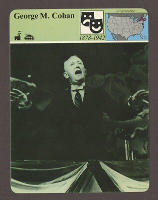 George M Cohan Story of America Movie Entertainment History Card | eBay