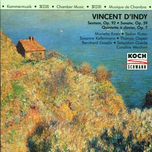 DIndy: Sextet, Op 92 Sonata, Op 59 for Piano Violin Piano Q - VERY GOOD ...
