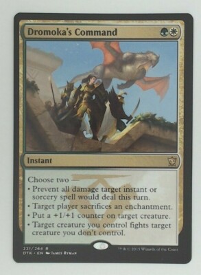 MTG Singles - Dromoka's Command - Dragons of Tarkir -A151 | eBay