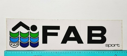 Adhesive Fab Sport Sticker Autocollant Vintage 80S Original | eBay