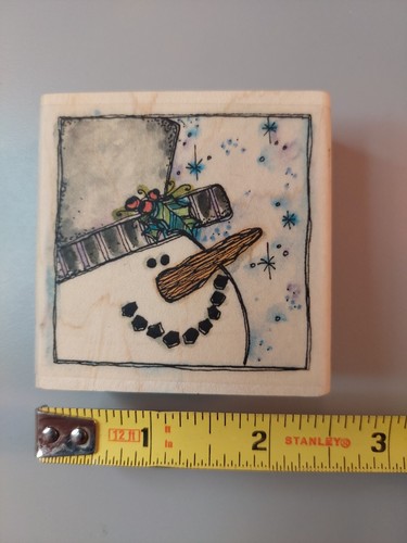 whipper snapper rubber stamp. HOLIDAY SNOWMAN SQUARE. Winter, Snow ...