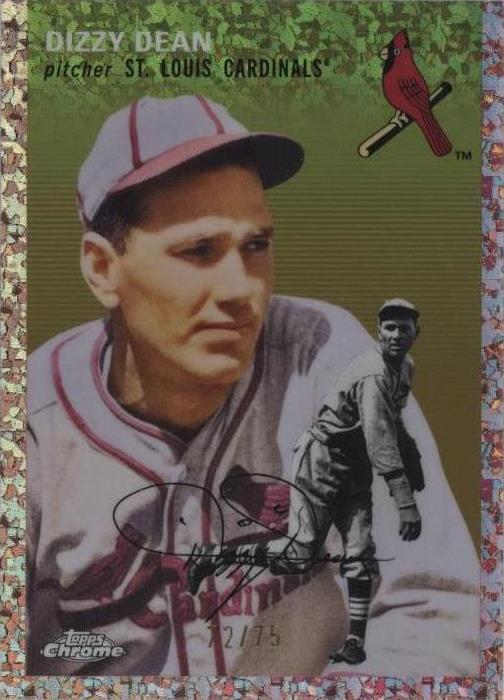 2023 Topps Chrome Platinum Anniversary - Dizzy Dean #418 Rose Gold Mini ...