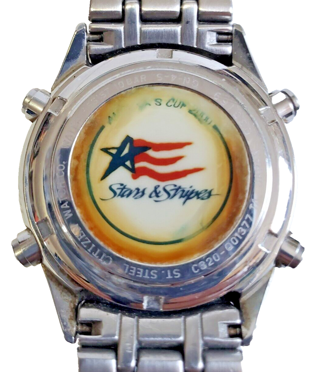 Citizen Stars & Stripes 42mm Chronograph Watch Americas Cup Citizen Stars & Stripes 42mm Chronograph Watch Americas Cup
