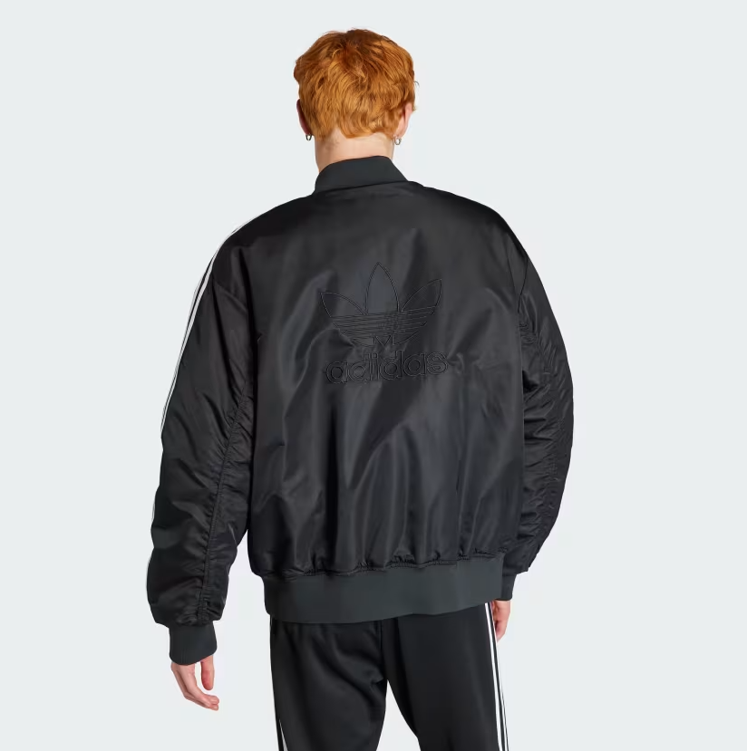 Adidas Originals ADILENIUM OVERSIZED REVERSIBLE BOMBER JACKET IW3641 | eBay