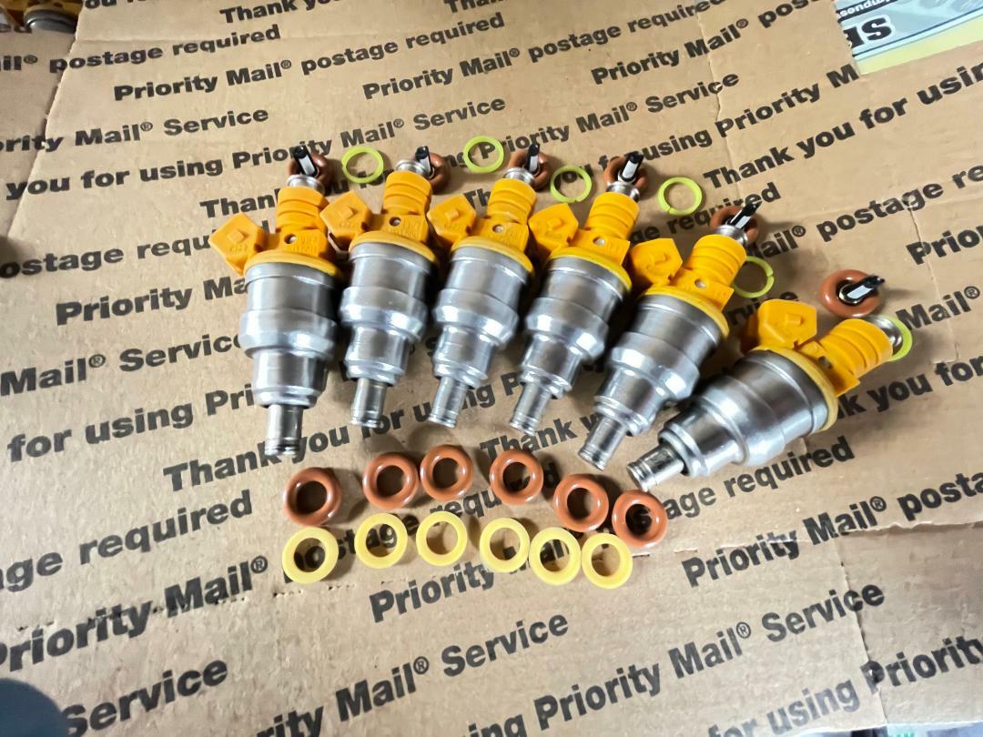 87-97 Jeep Cherokee Comanche Wrangler 4.0L Bosch Fuel Injector Upgrade ...