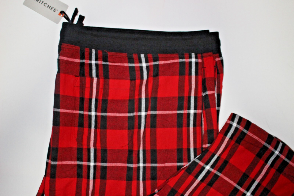 BRITCHES MEN'S FLANNEL PLAID PAJAMA PANTS W/POCKETS SZ: 5XL 5X NWT | eBay