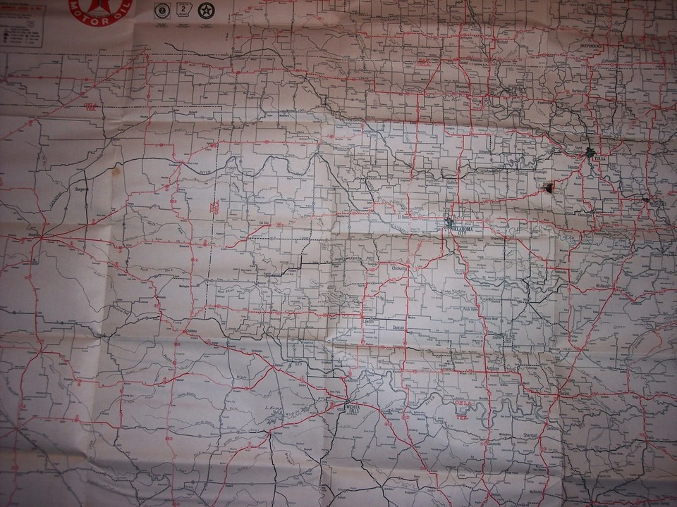 Vintage Texaco Early 1930's Road Maps | eBay UK