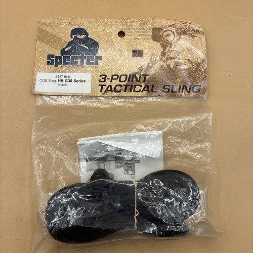 Specter # 197 CQB Sling, HK G36 Series Black NEW 3- POINT TACTICAL ...