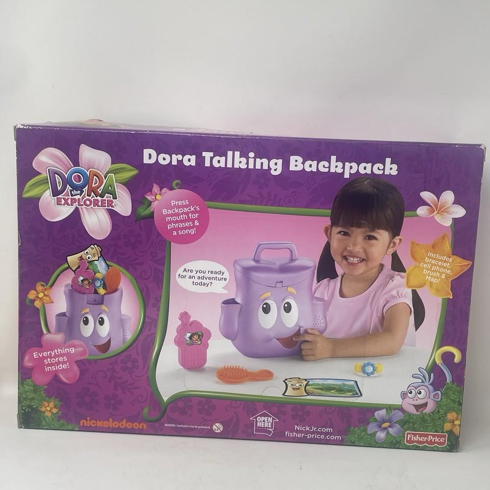 2013 Dora The Explorer My Talking Backpack Fisher Price Nick Jr. New ...
