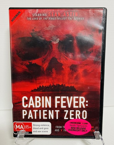 Cabin Fever Patient Zero DVD Sean Astin, Horror, Ex Rental, Free Aust PO | eBay