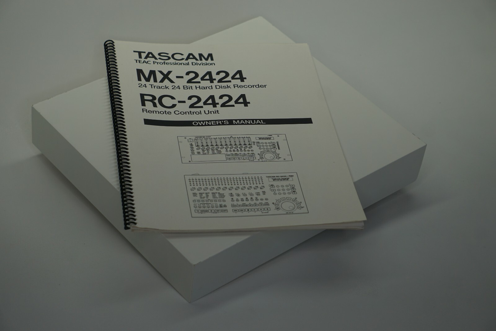 Tascam MX-2424 RC-2424 Remote Control Unit Owner's Manual | eBay
