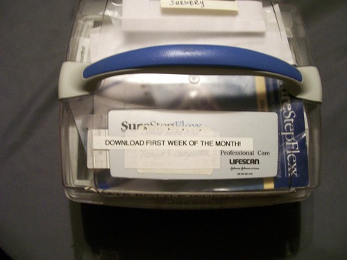 SURE STEP FLEX LIFESCAN WITH CASE AND METER ONLY | eBay