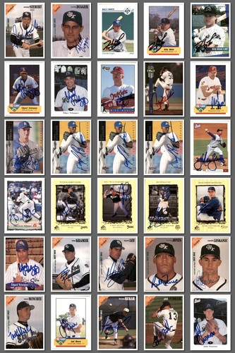 Lot Of (30) Signed Baseball Cards MLB/MILB RC Rookie Auto AU Autograph ...