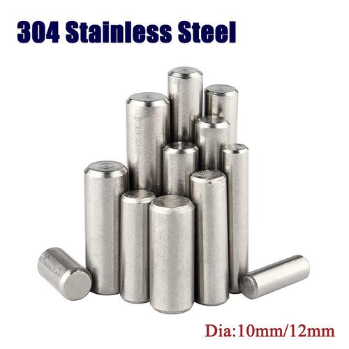 Φ10/12mm Dowel Pins Metal Parallel Pins 304 Stainless Steel Length:16 ...