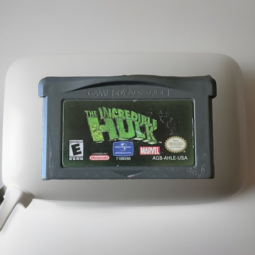 The Incredible Hulk Nintendo Game Boy Advance GBA Tested | eBay
