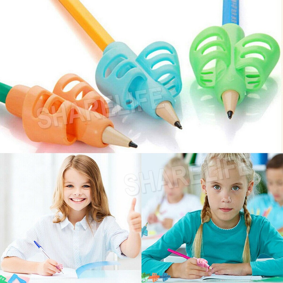 6Pcs Set Children Pencil Holder Pen Writing Aid Grip Posture Tools ...