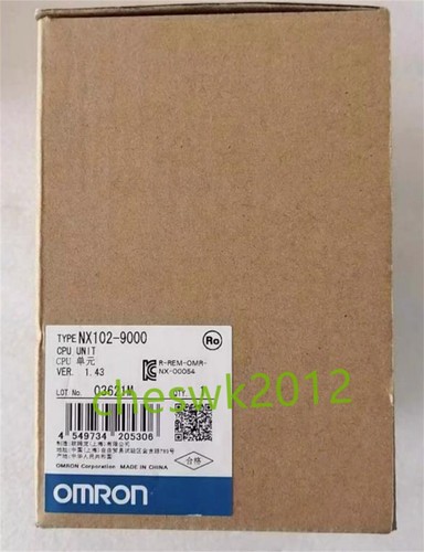1 PCS NEW IN BOX Omron NX102-9000 programmable controller | eBay