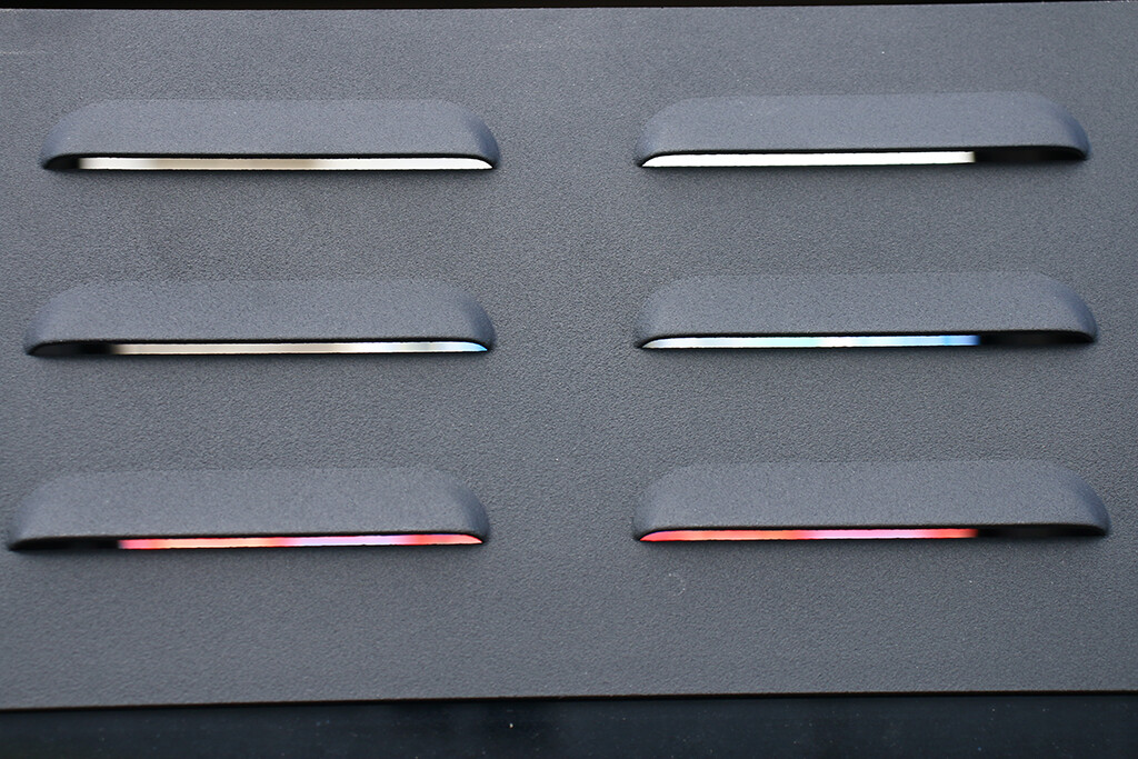 Black Rear Window Glass Louver Air Vent Panel Trim For Ford F150 2015 ...