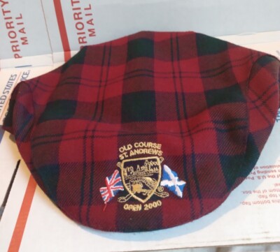 Gelfer Of Scotland Tom Morris Open 2000 Golf Hat Plaid | eBay