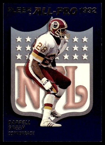 1992 Fleer All-Pro Football Darrell Green Washington Redskins #20 | eBay