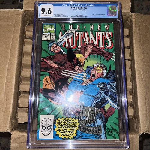 New Mutants #93 CGC 9.6 1990 | eBay
