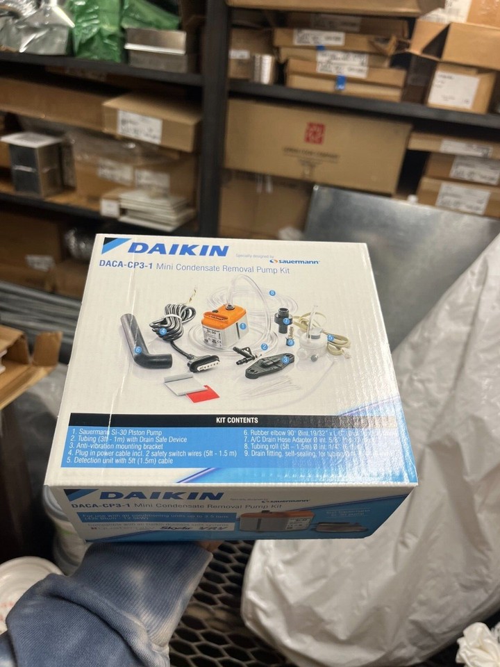 DAIKIN DACA-CP3-1 MINI CONDENSATE REMOVAL PUMP KIT 230V - Brand New in ...