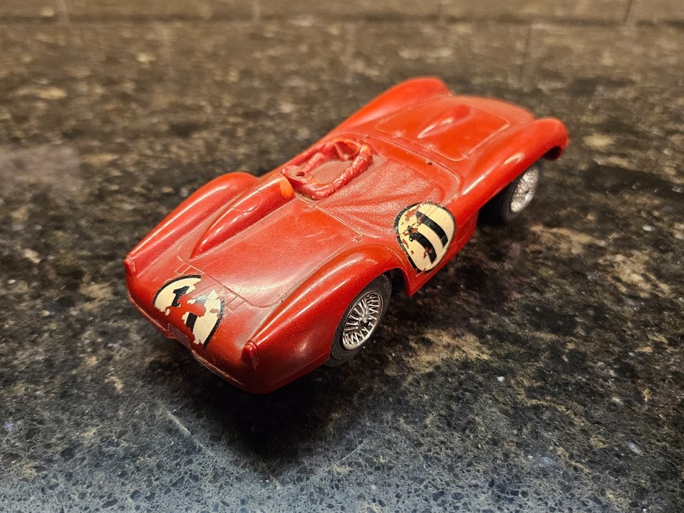 Strombecker Ferrari Testa Rosa 1/32 scale slot car. Pittman motor. Read ...