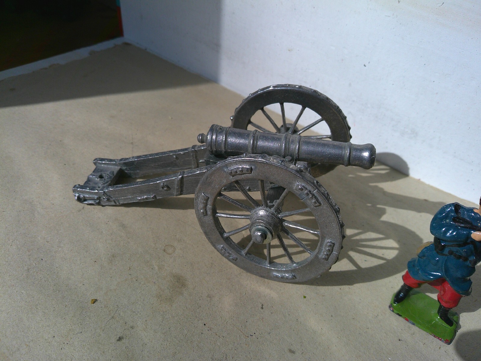 K/S Pewter, Napoleonic or American Civil War cannon artillery gun 60mm ...