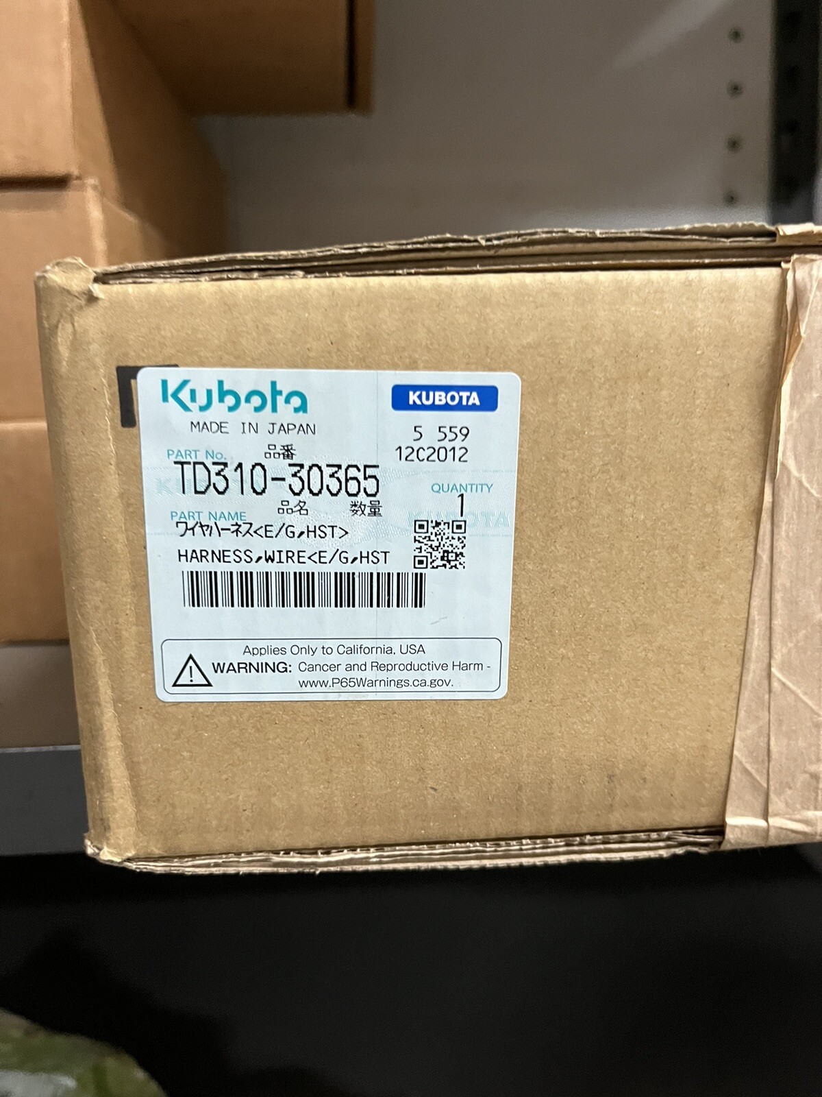 L3560 HARNESS,WIRE(E/G-replaces #TD310-30365 HARNESS,WIRE(E/G,HST) | eBay