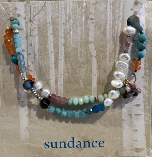 NWT Sundance Catalog Peyote Bird Carnelian Pearl Amazonite Beaded ...