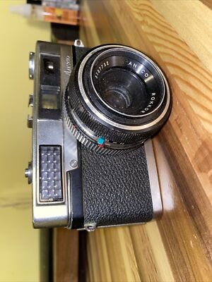 Vintage Ansco Anscoset 35mm Camera w/2.8 Rokkor Lens | eBay