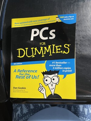 PCs for Dummies, 2002, 8th Edition - Paperback By Gookin, Dan. Make An ...