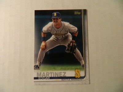 2019 Topps 2 Short Print Variation Parallel Card of Edgar Martinez ...