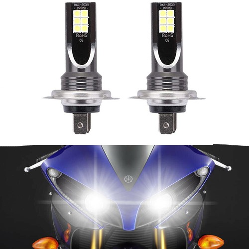 High Power HID LED Headlight H7 Bulb for Yamaha YZF-R1 2007-2014 Bulbs ...