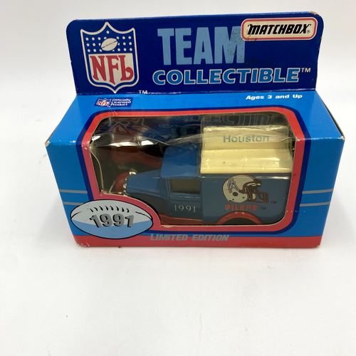 1991 Matchbox NFL Team Collectible Houston Oilers Die Cast Truck | eBay